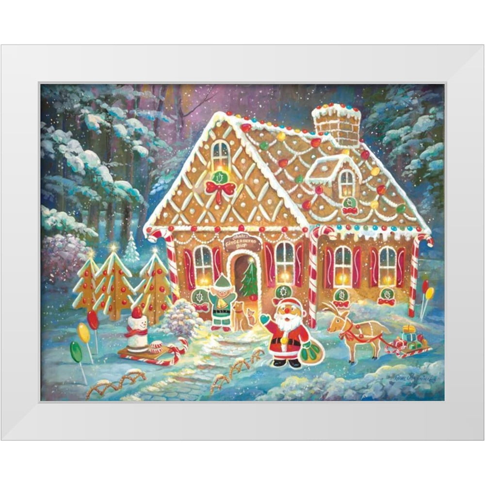 Manning, Ruane 14x12 White Modern Wood Framed Museum Art Print Titled ...