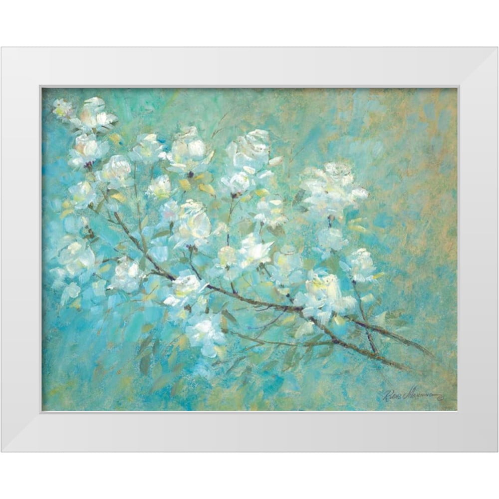 Manning, Ruane 14x12 White Modern Wood Framed Museum Art Print Titled ...