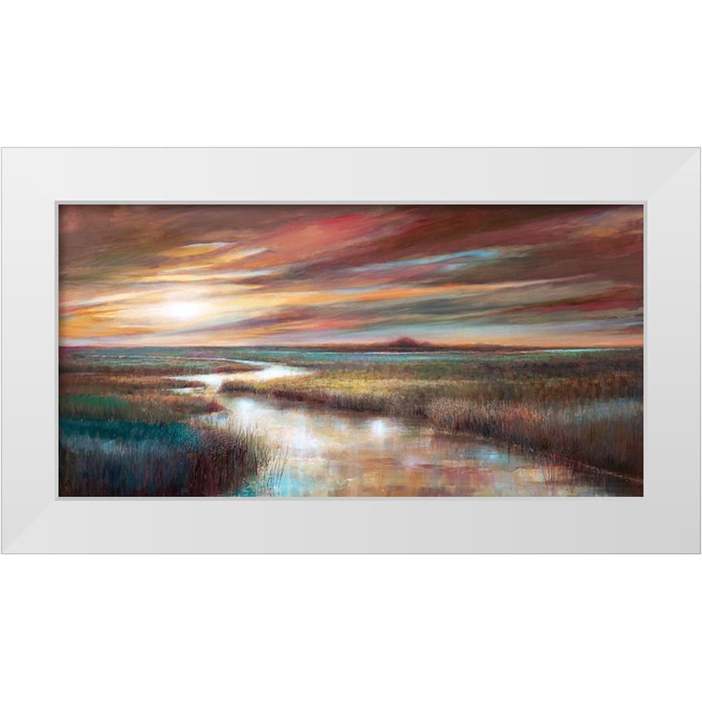 Manning, Ruane 14x9 White Modern Wood Framed Museum Art Print Titled ...
