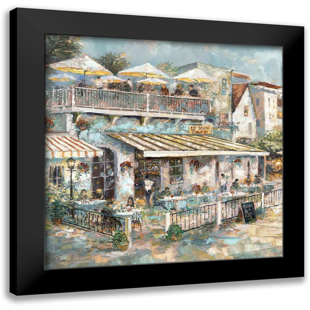 Manning, Ruane 15x15 Black Modern Framed Museum Art Print Titled ...