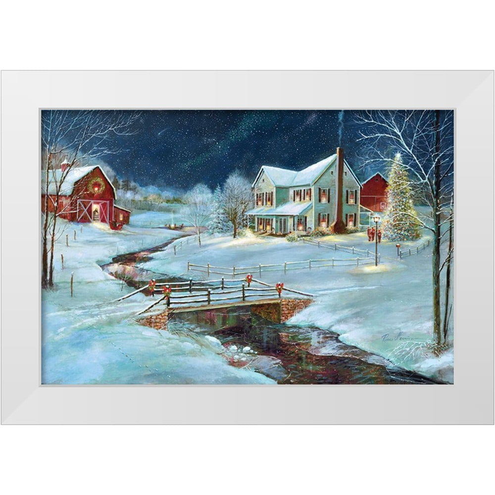Manning, Ruane 18x13 White Modern Wood Framed Museum Art Print Titled ...