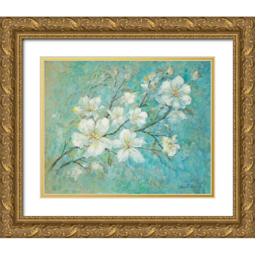 Manning, Ruane 18x15 Gold Ornate Wood Framed with Double Matting Museum Art Print Titled - Apple ...