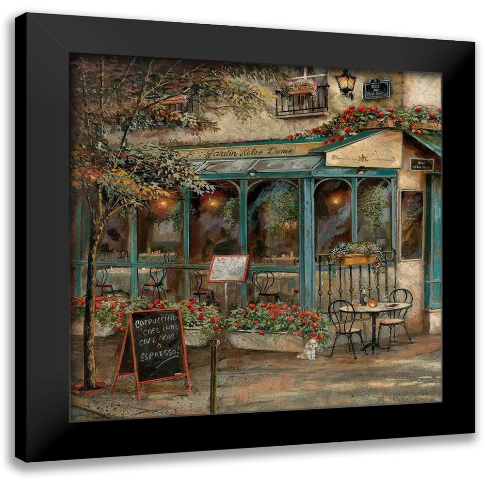 Manning, Ruane 20x20 Black Modern Framed Museum Art Print Titled ...