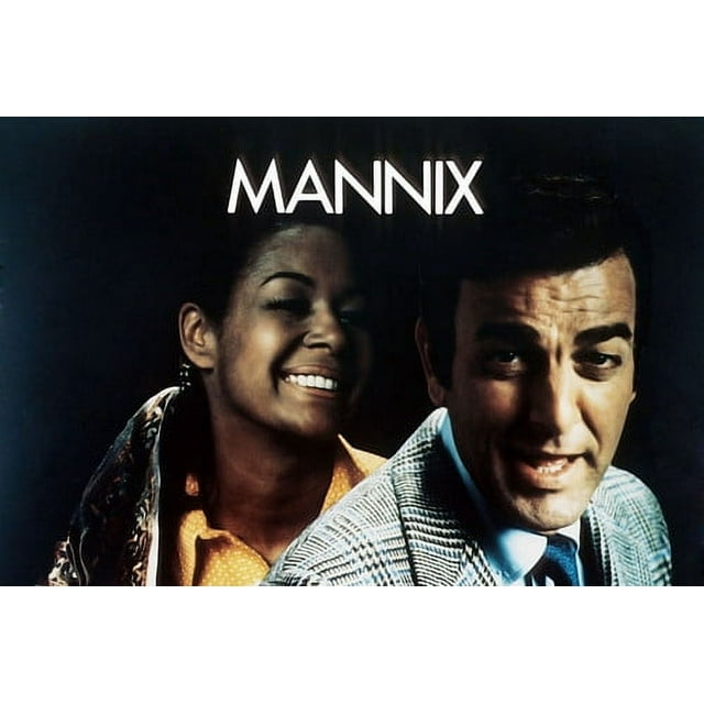 Mannix Mike Connors Gail Fisher 24x36 Poster - Walmart.com
