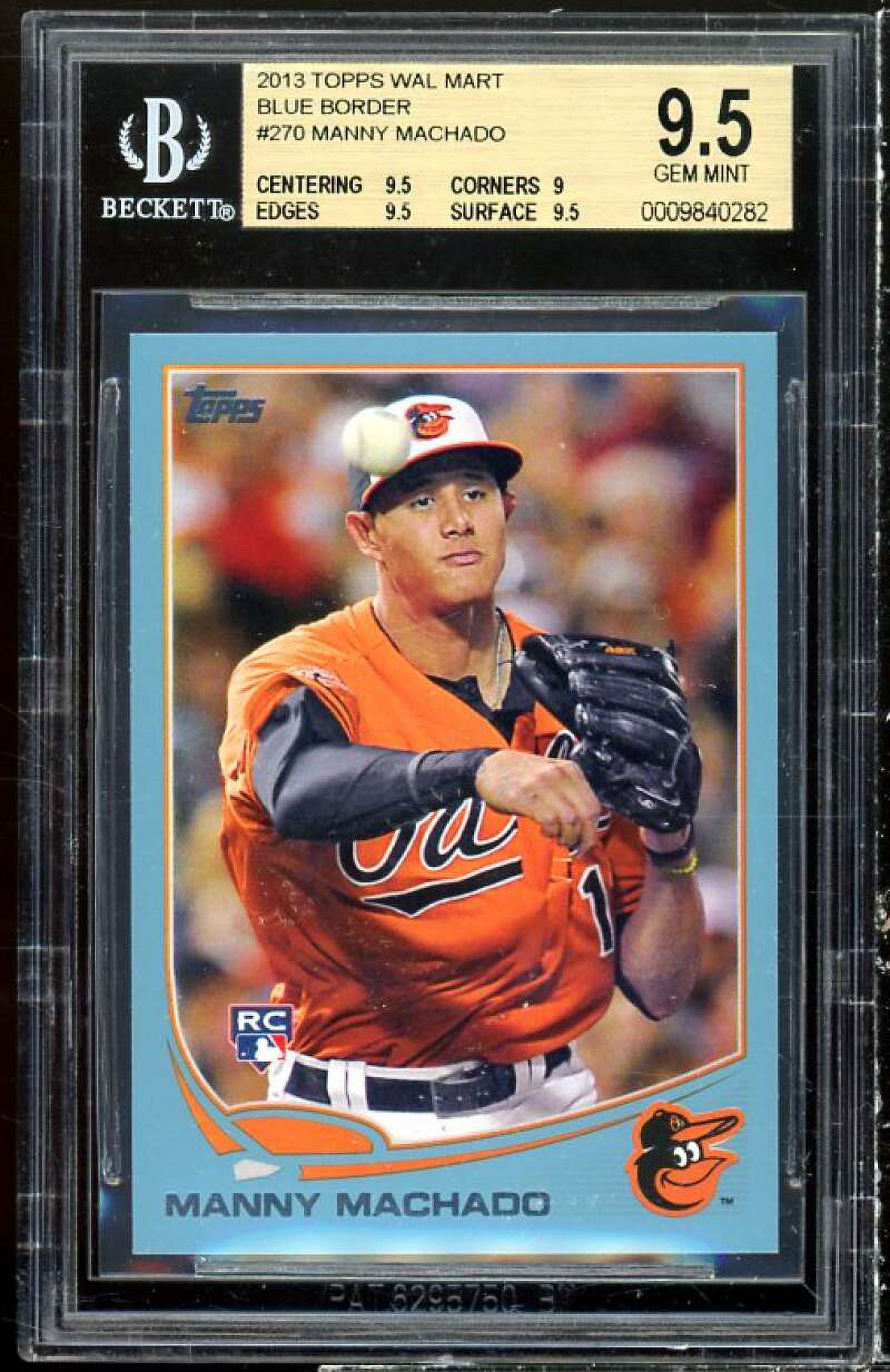 Manny Machado Topps Rookie Card