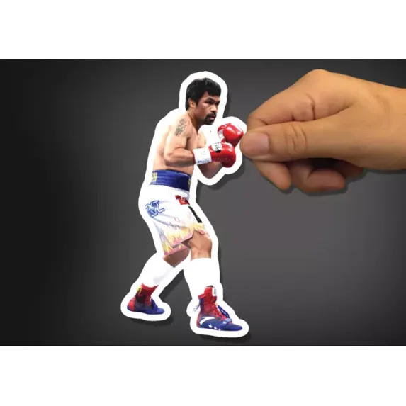 Manny Pacquiao Sticker, Boxing Decal For Car Truck Window Phone Decal ...