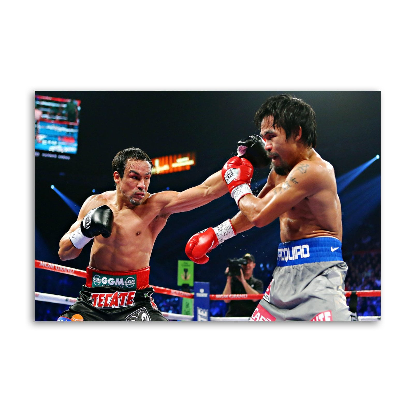 Manny Pacquiao Vs Juan Manuel Marquez Boxing Canvas Art Poster and Wall ...