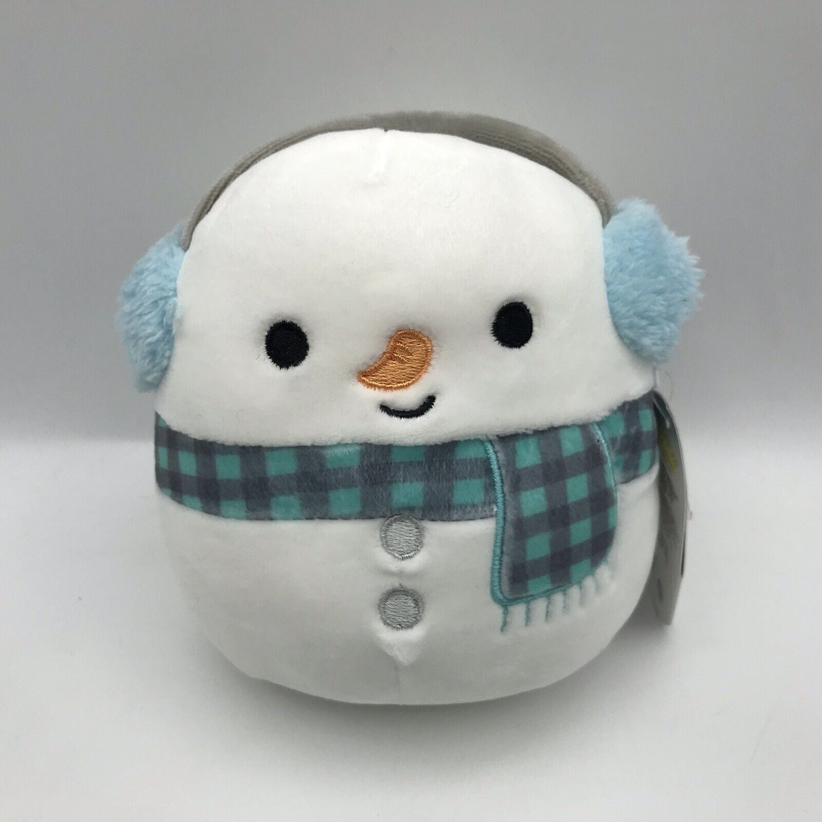 Manny Snowman Squishmallow 5” Kellytoy Plush Stuffed Animal 2021 ...