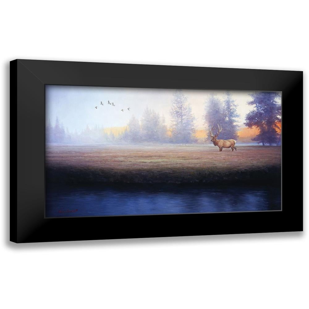 Manocchia, Adriano 24x15 Black Modern Framed Museum Art Print Titled - Morning Splendor ...