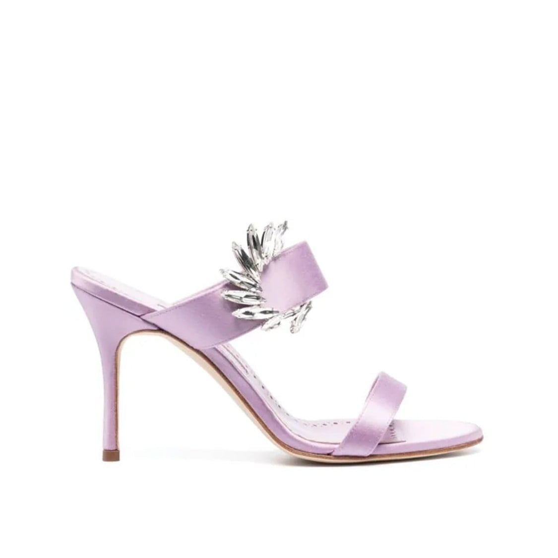 Manolo Blahnik Chivela 090 Sandals Purple (Women's) - Walmart.com