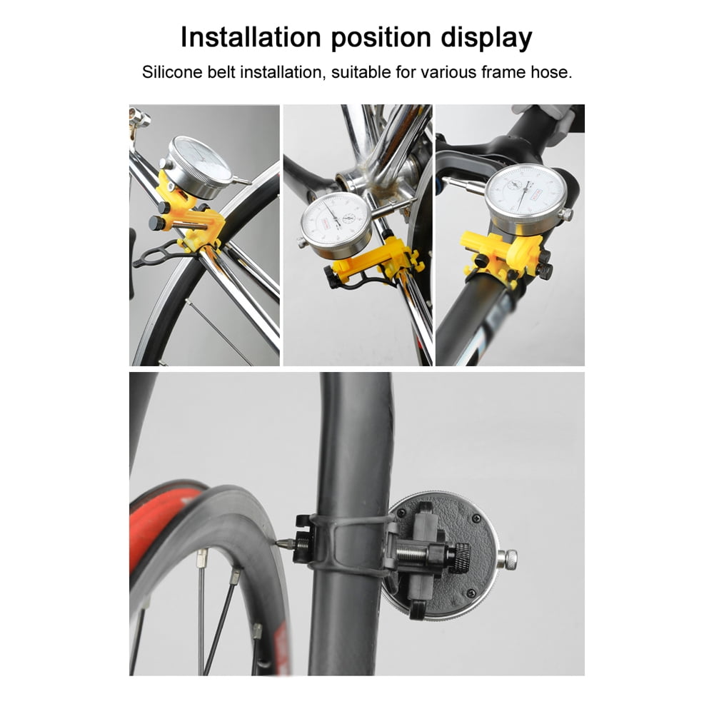 Manometer,Bike Rims Maintenance Tool Table Bike Rims Adjustment Tools Bike Wheel Qisuo Pressure ...