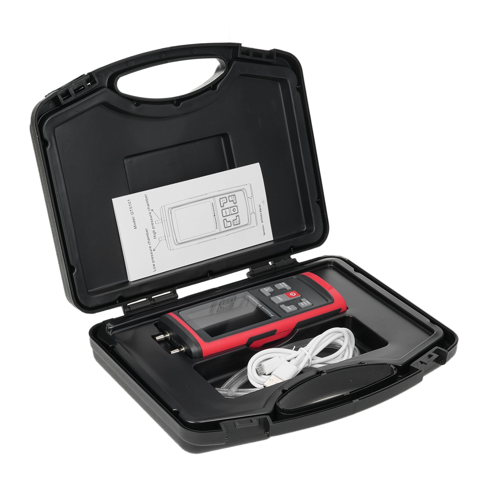 Manometer,Dual-port Manometer Professional Manometer With Lcd Manometer ...