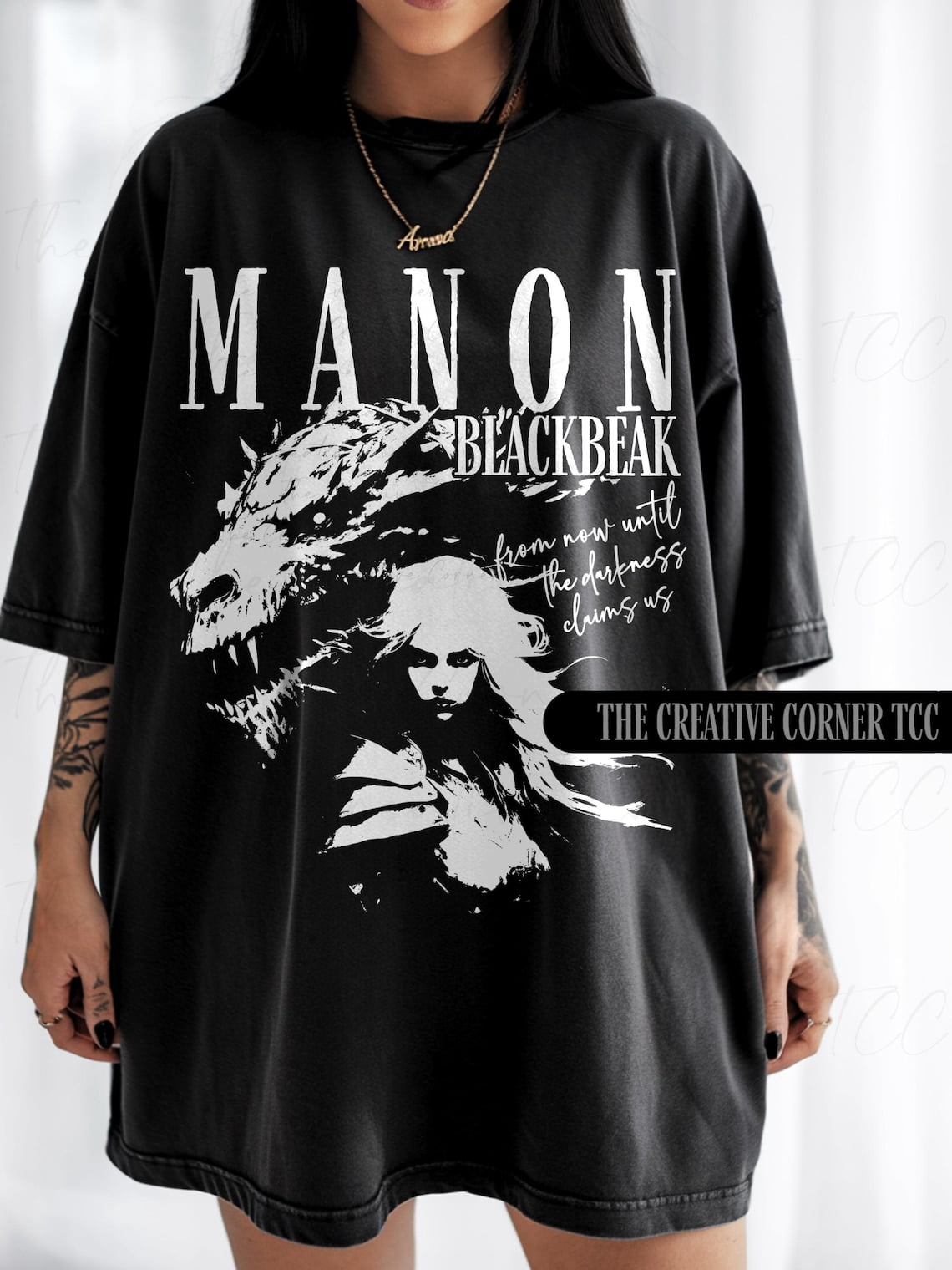 Manon Blackbeak Throne Of Glass Merch The Thirteen Tshirt Sarah J Maas ...