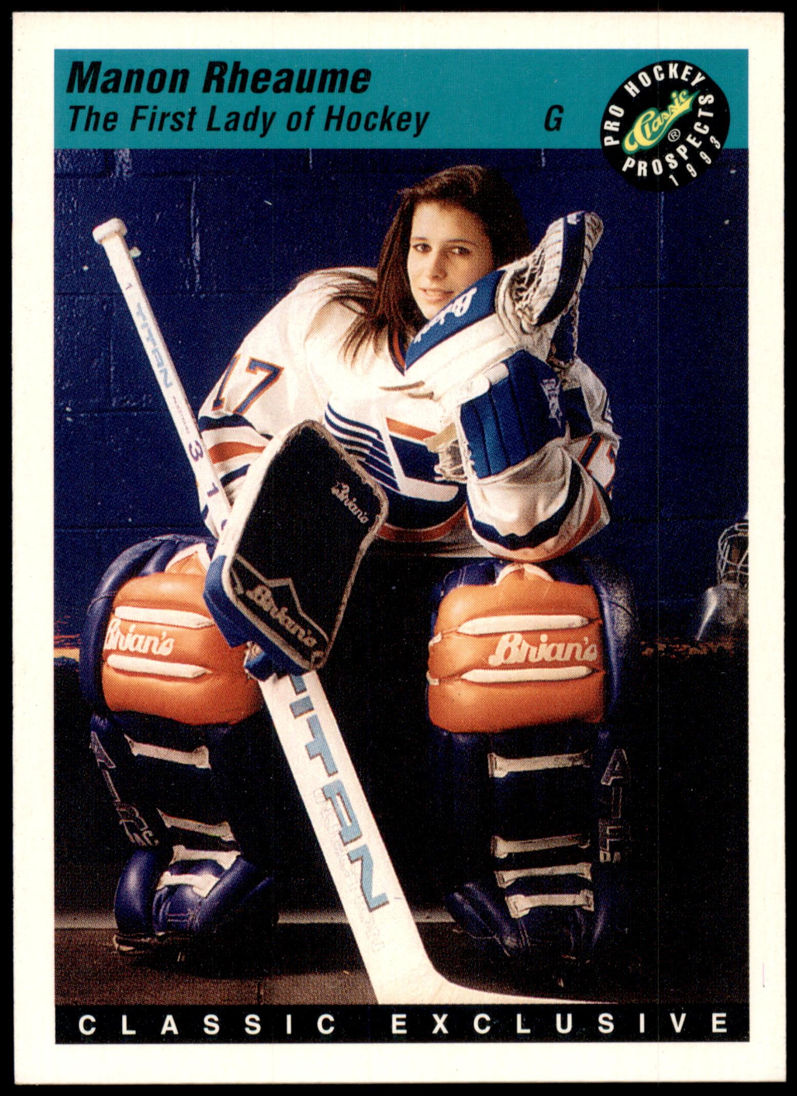 Manon Rheaume #1 1993 Classic Pro Prospects - Walmart.com