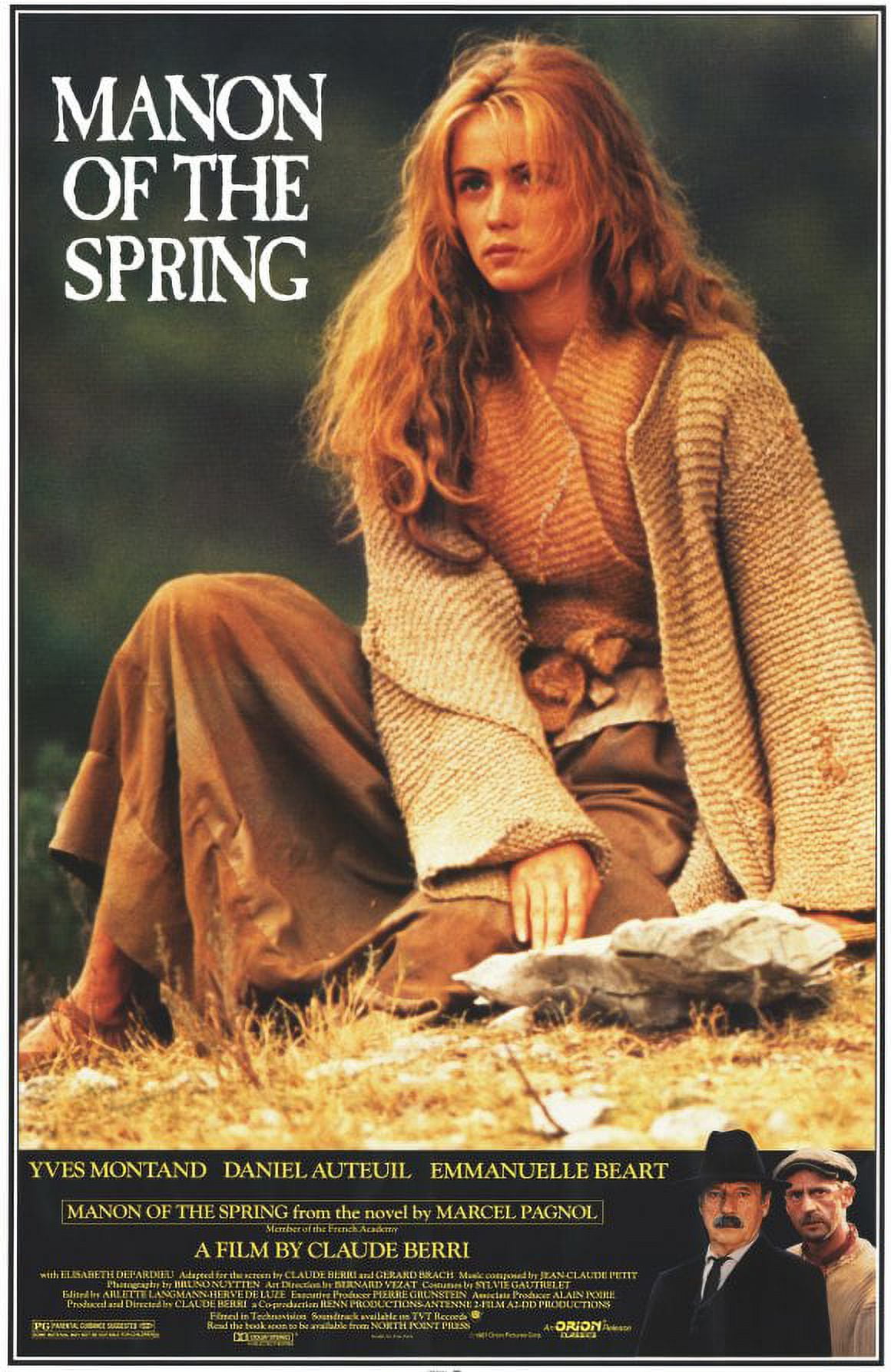 Manon of the Spring (1986) 11x17 Movie Poster - Walmart.com