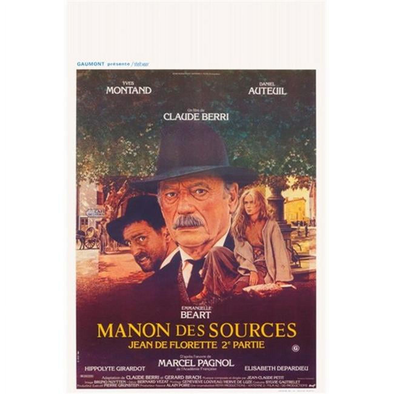 Manon of the Spring Movie Poster - 11 x 17 in. - Walmart.com