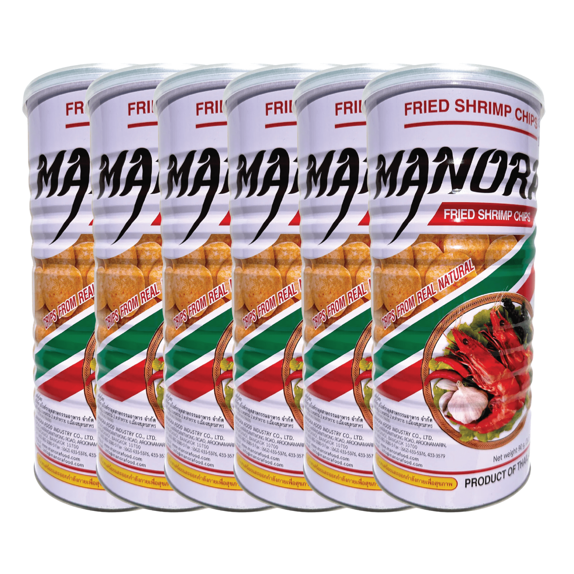 Manora Fried Shrimp Chips 3.88 oz - Walmart.com