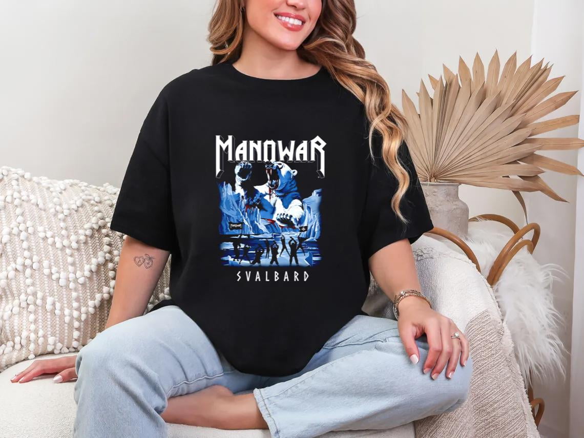 Manowar Svalbard Anniversary Numbered Edition Metal T-Shirts, for men ...