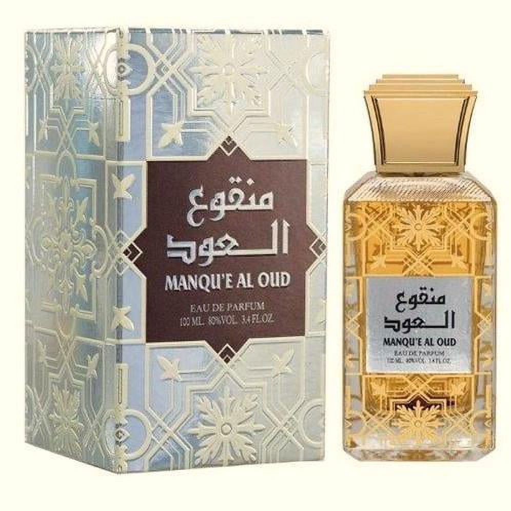 Manqu'e Al Oud - Eau De Parfum Spray (100 ml - 3.4Fl oz) by Al-Raheeb ...
