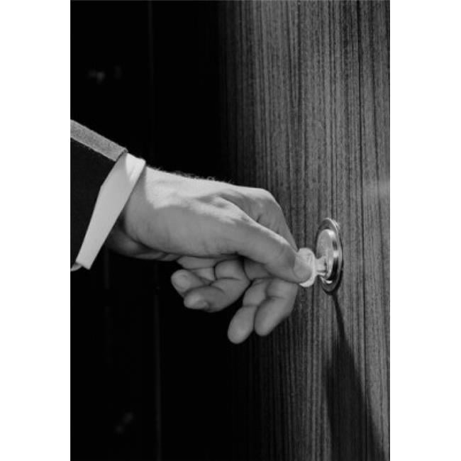 Mans Hand Turning Key in Door Poster Print - 18 x 24 in. - Walmart.com