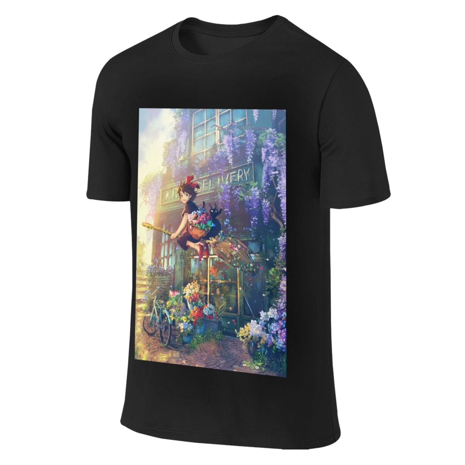 Mans T Shirts for kiki cat Delivery Service Tee,Novelty clothes Short ...