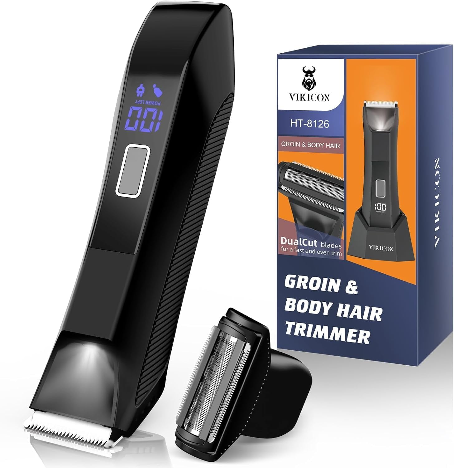 Manscape Body Trimmer & Shavers for Men: 2-in-1 No-Nick Electric Razor ...