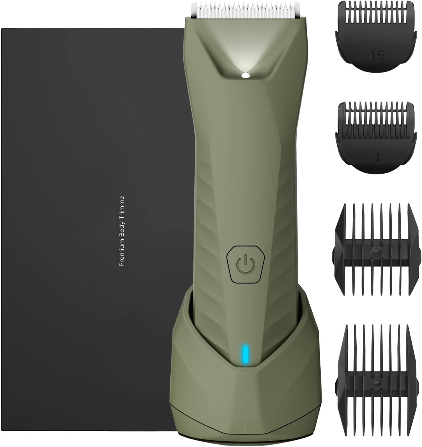 Manscape Trimmer for Men Ball/Pubic/Groin, Hair Trimmer, Replaceable ...