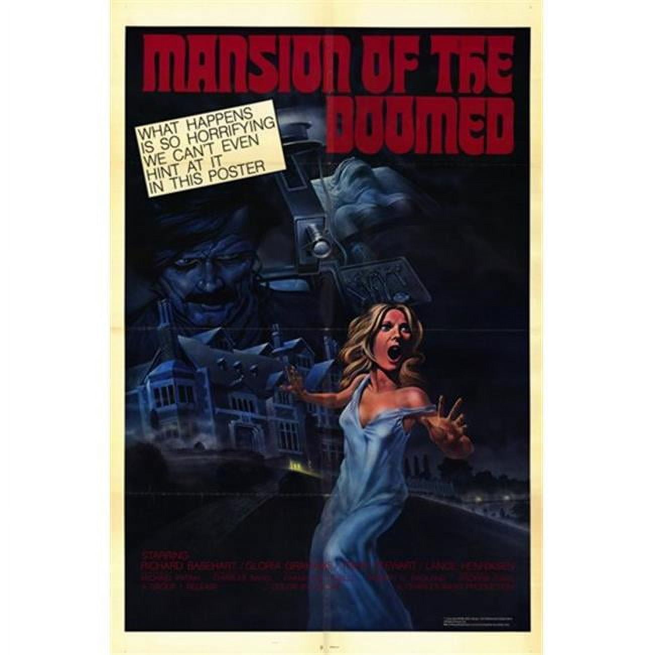 Mansion of the Doomed Movie Poster - 11 x 17 in. - Walmart.com