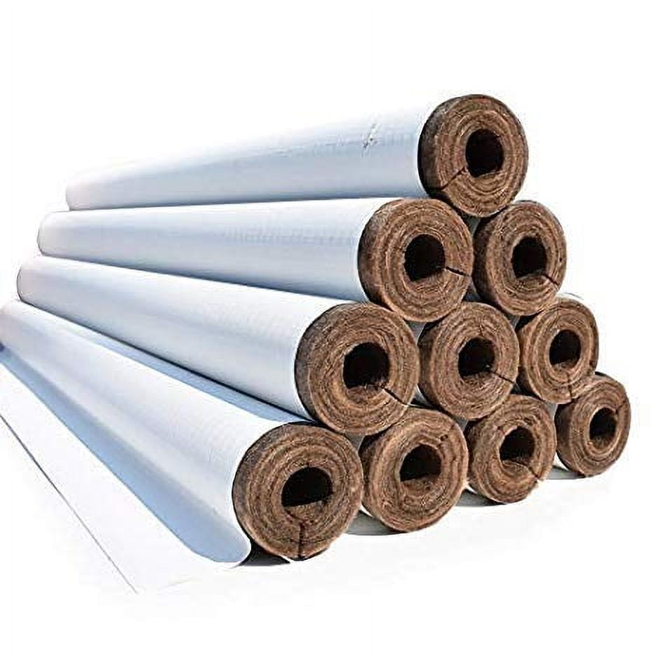 Manson Fiberglass Pipe Insulation 1" x 1" - Pack of 10 - Walmart.com