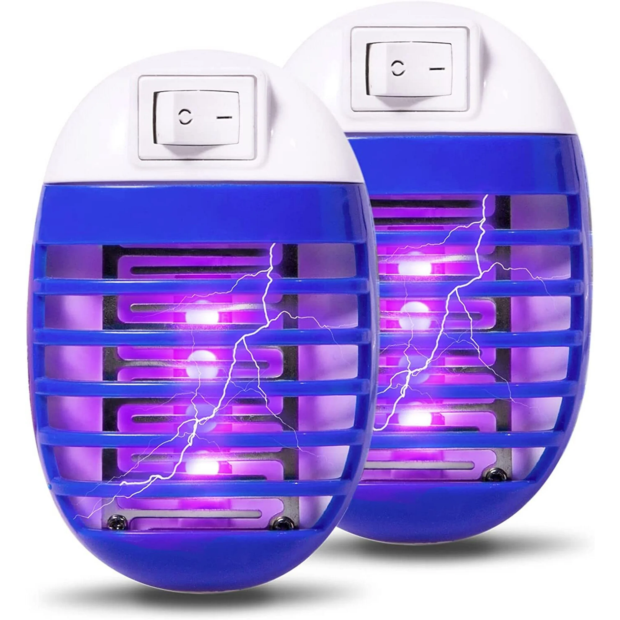 Manss Bug Zapper Indoor, 2 Pack Electronic Fly Trap Insect Killer ...