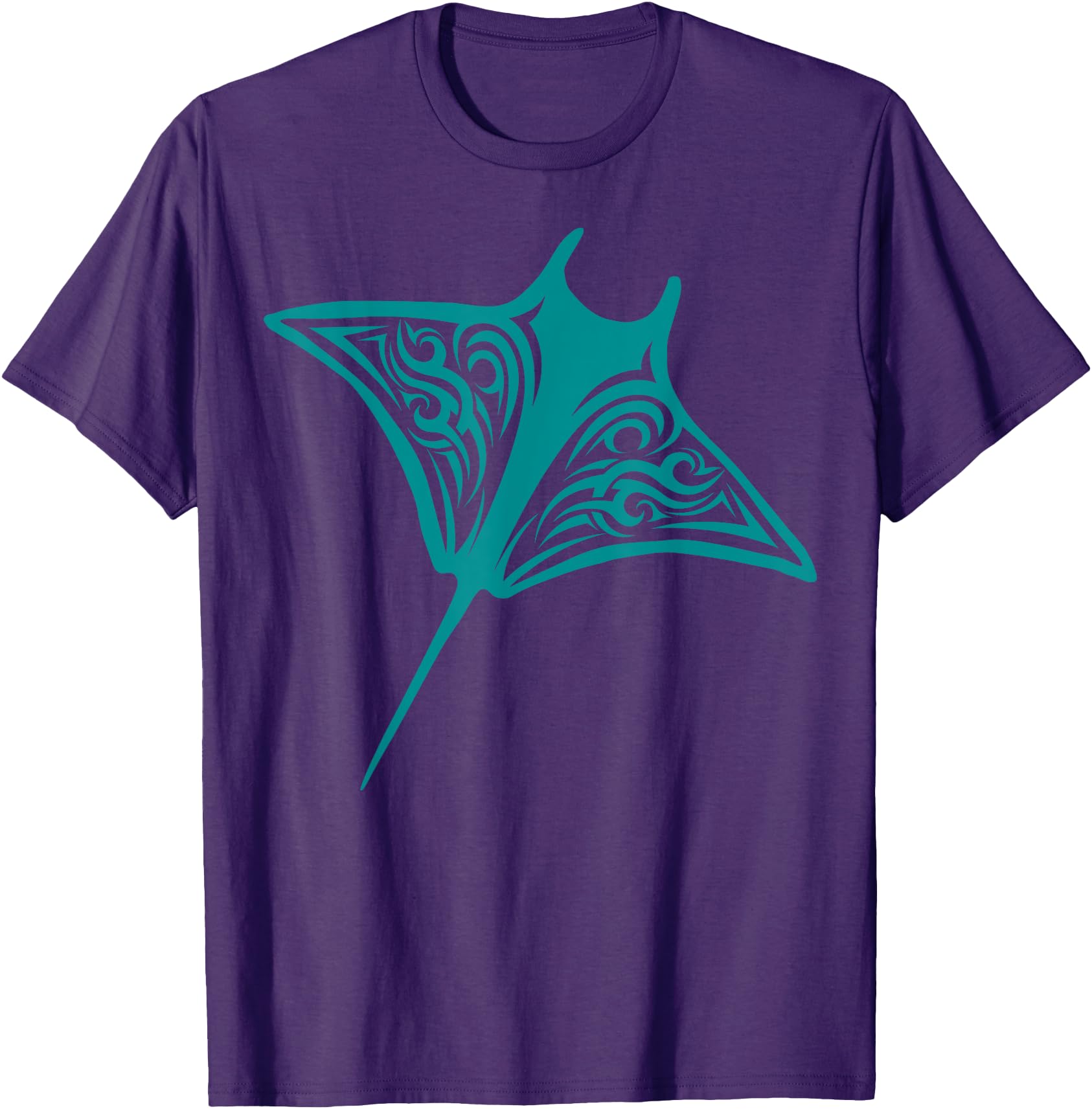 Manta Ray Hawaii Tribal Stingray Fish Ocean Biologist Softstyle Unisex ...