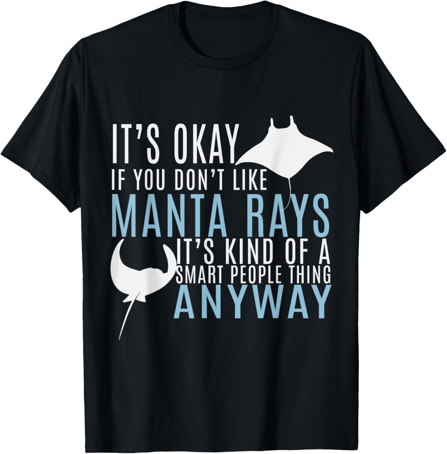 Manta Ray Shirt Ocean Animal Fish Lover Manta Rays T-Shirt - Walmart.com
