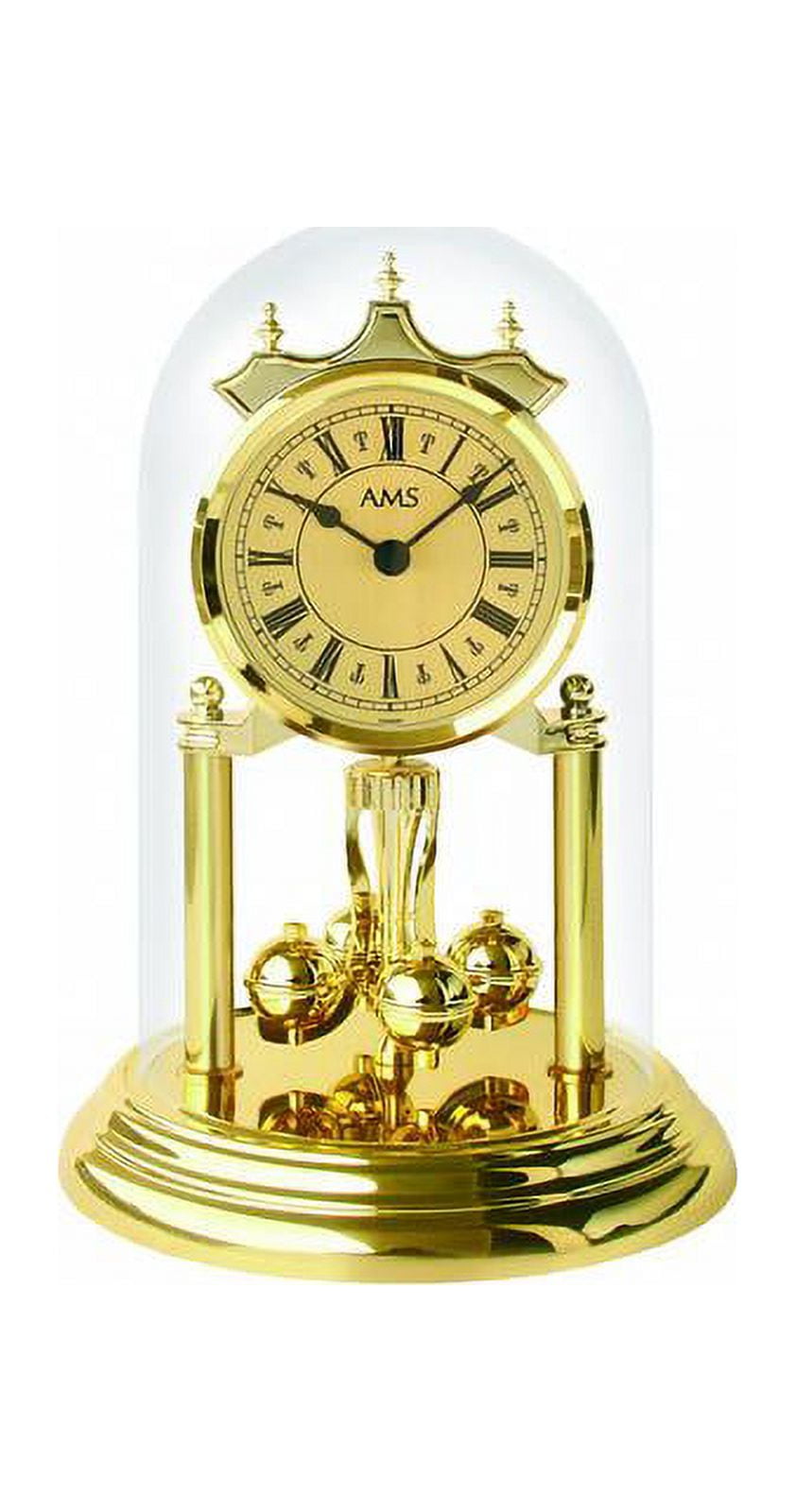 Mantel-clock with quartz movement, anniversary Clocks from AMS AM J1203 ...