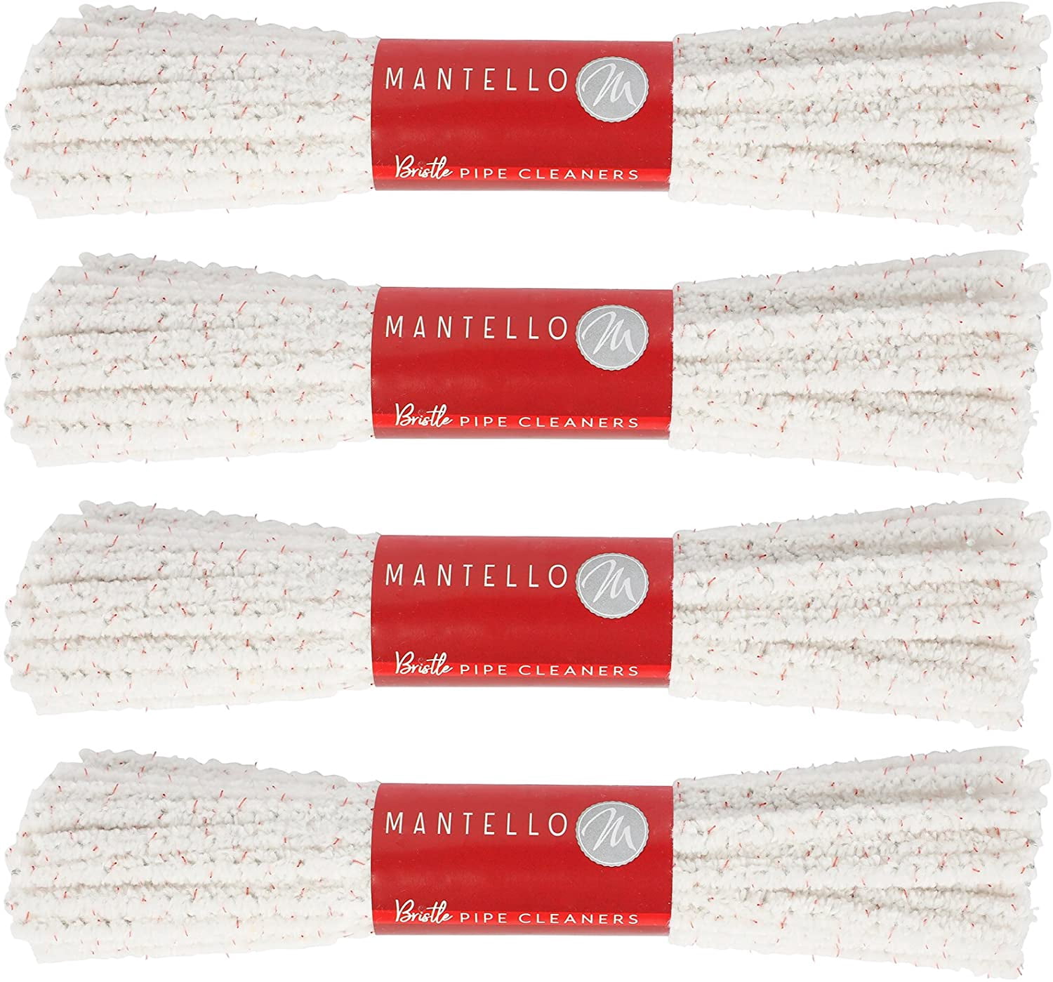 Mantello Hard Bristle Pipe Cleaners Chenille Stems for Removing Tar ...