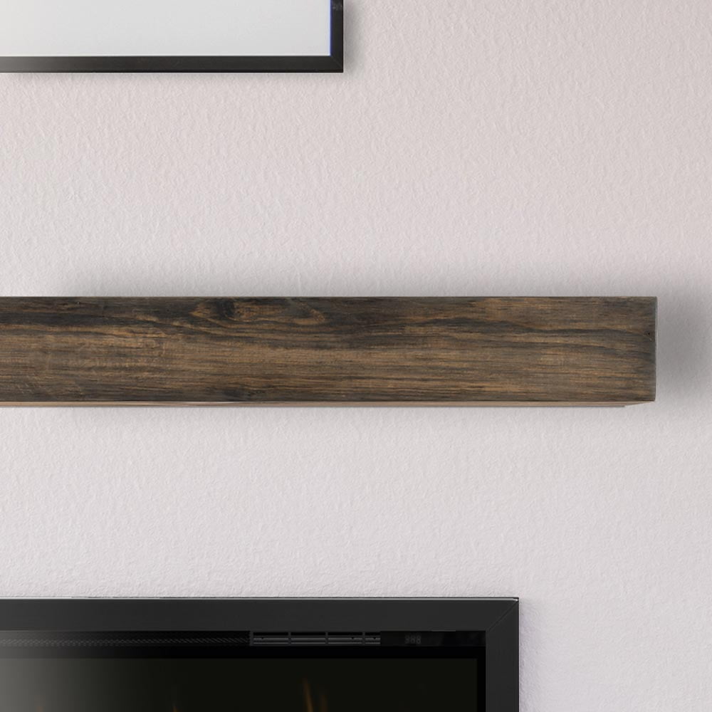 Mantels Direct Vail 72x4 Farmhouse Wood Fireplace Mantel Shelf ...