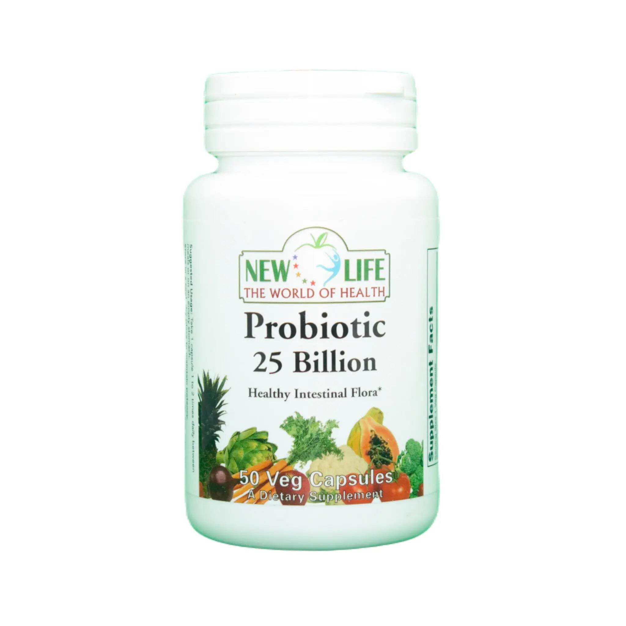 Manteniendo Tu Salud Probiotic 25 Billion, Digestive Support, 50 Cap ...
