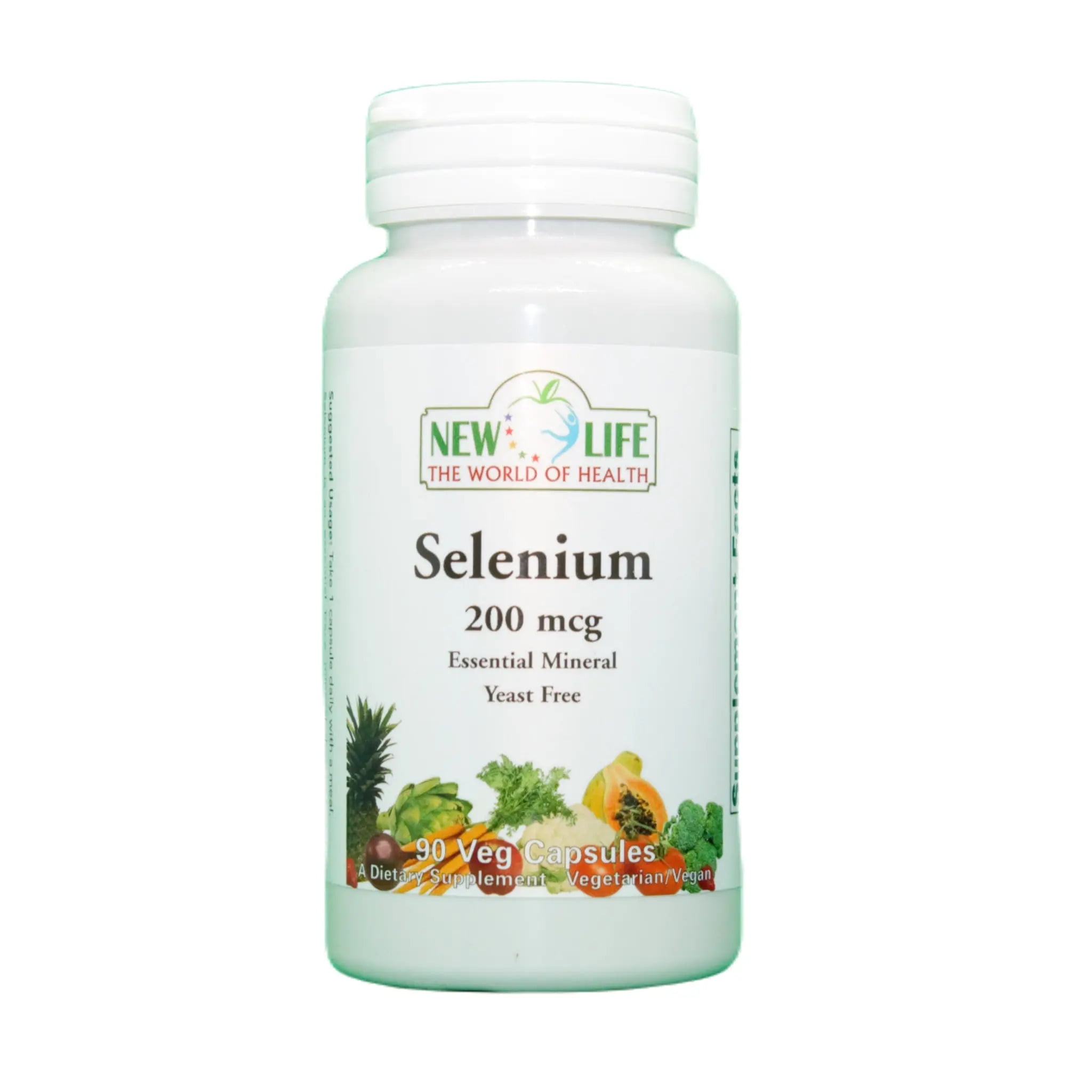 Manteniendo Tu Salud Selenium 200mcg, Selenium Essential Mineral, 90 Veg Capsules - Walmart.com