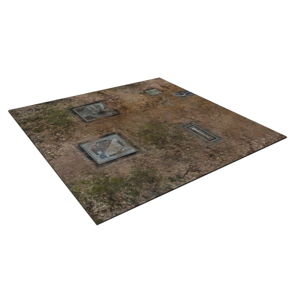 Mantic Games Deadzone Gaming Mat #3 - 2x2' Neoprene Backed Sci-fi ...