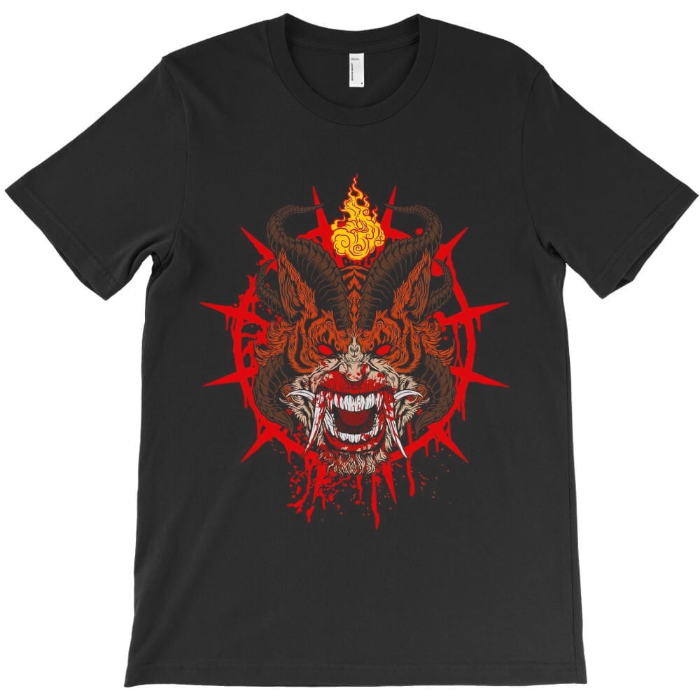 Manticore Horror Creepy Graphic Tee, Funny Mythical Monster H5530 ...