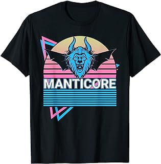 Manticore Mantichore Ancient Mythology T-Shirt - Walmart.com