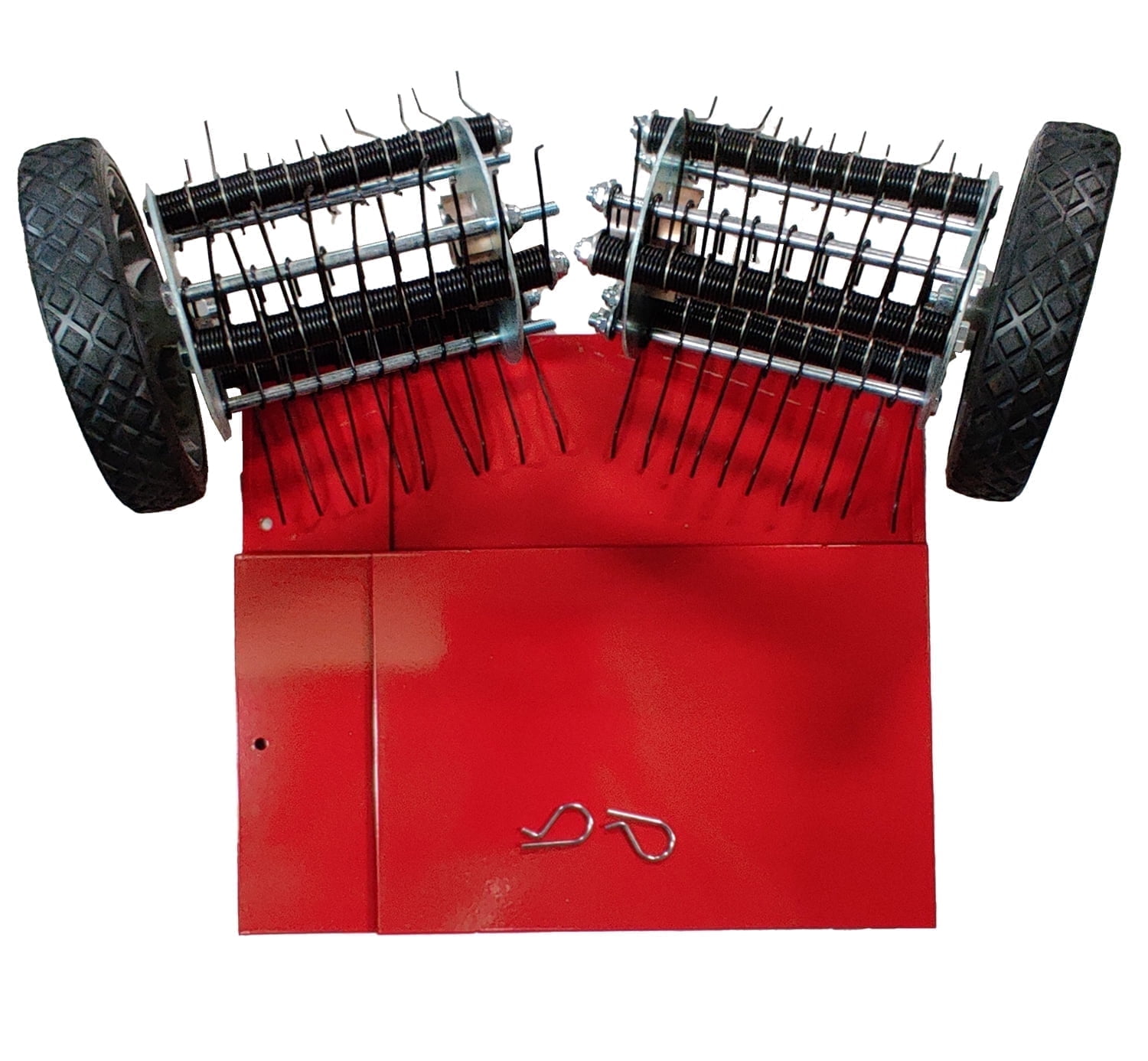 Mantis 5222 Lawn Dethatcher Attachment with 60 Spring-Steel for 9 ...