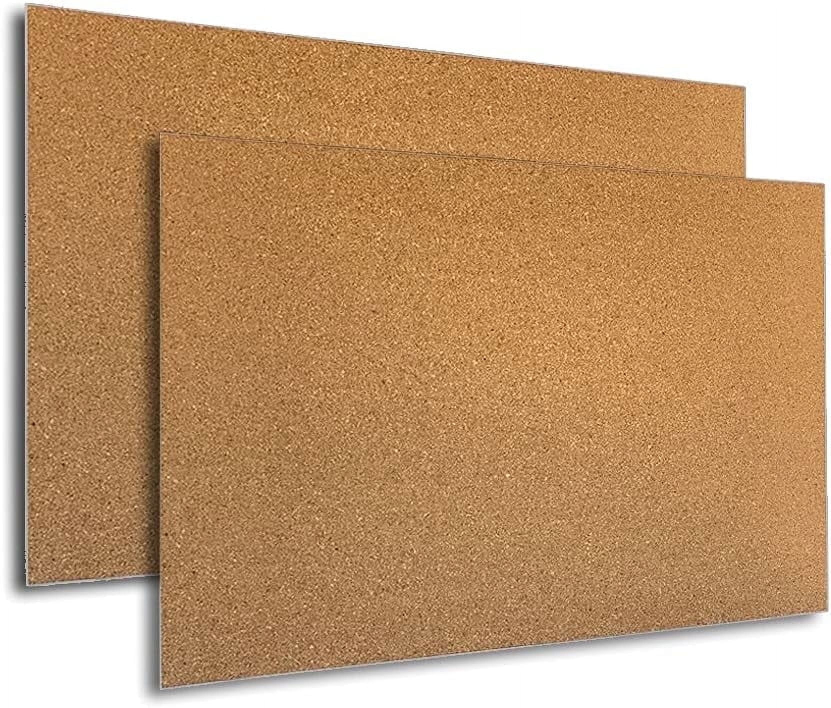Manton Industrial Cork Sheets: 18" x 24" x 1/2" Thick (2-PK) Bulletin ...