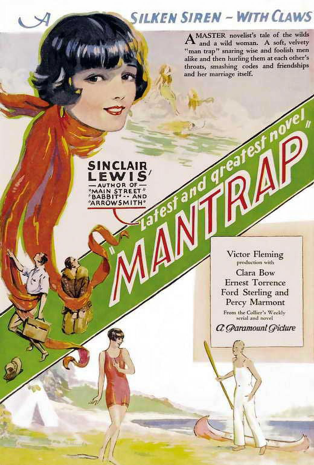 Mantrap - movie POSTER (Style A) (27" x 40") (1926) - Walmart.com