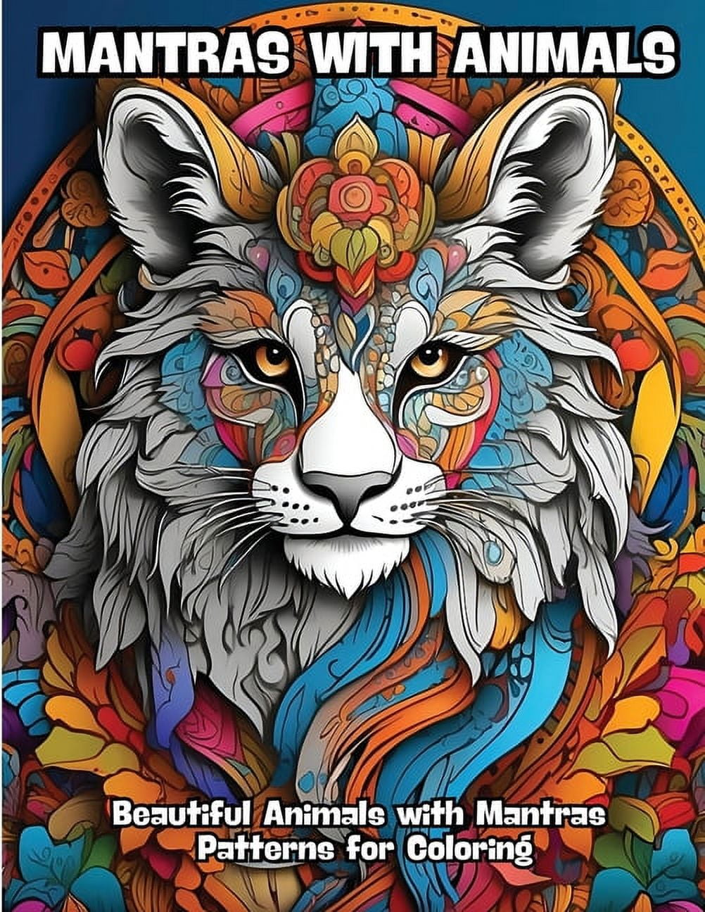 Mantras with Animals: Beautiful Animals with Mantras Patterns for ...