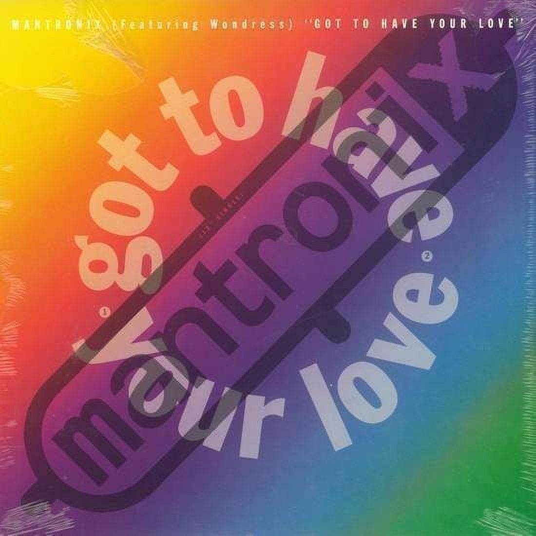 Mantronix Featuring Wondress Hutchinson - Got To Have Your Love - 12" - Walmart.com