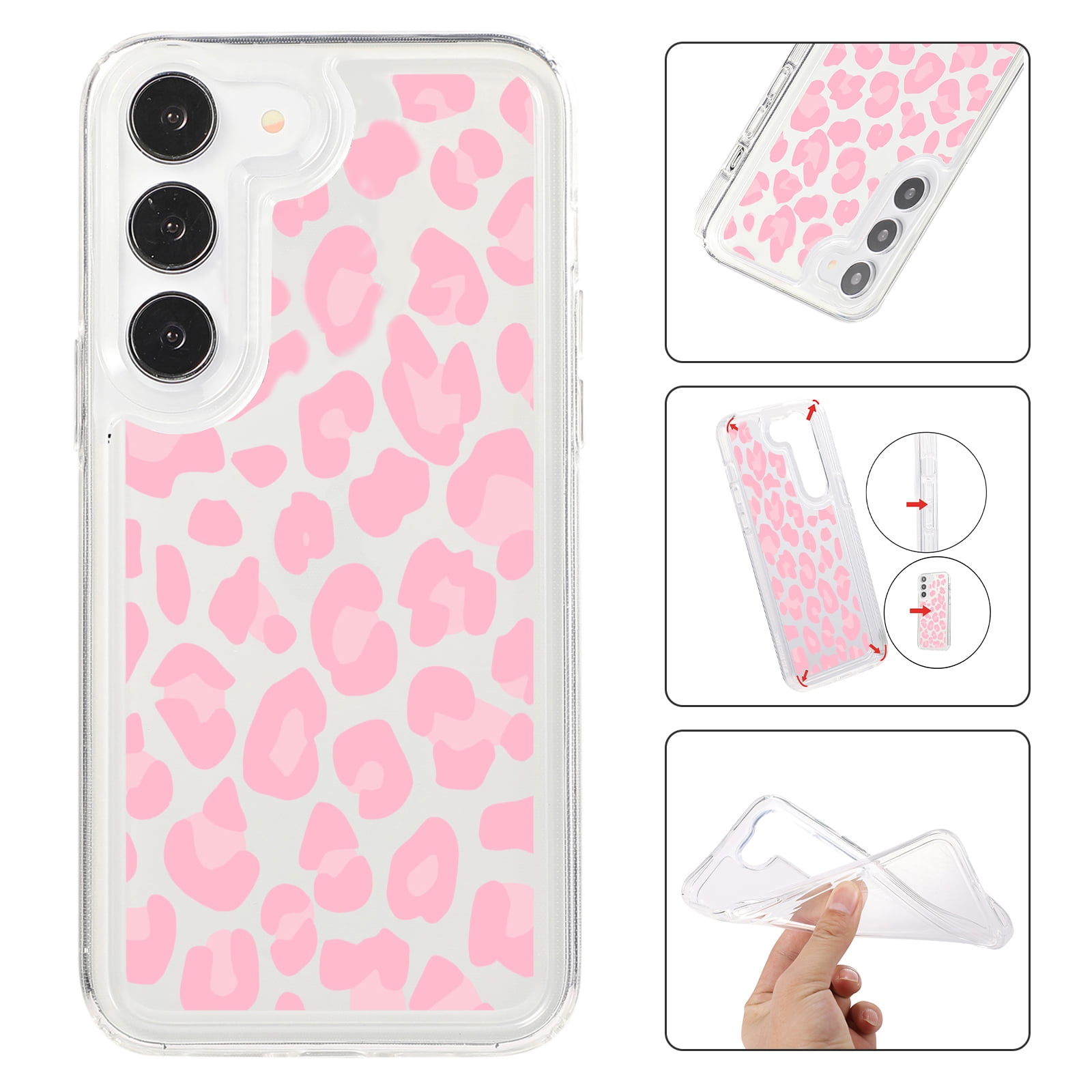 Mantto Case For Samsung S20 FE Phone Case,Luxury Leopard Pattern Design ...