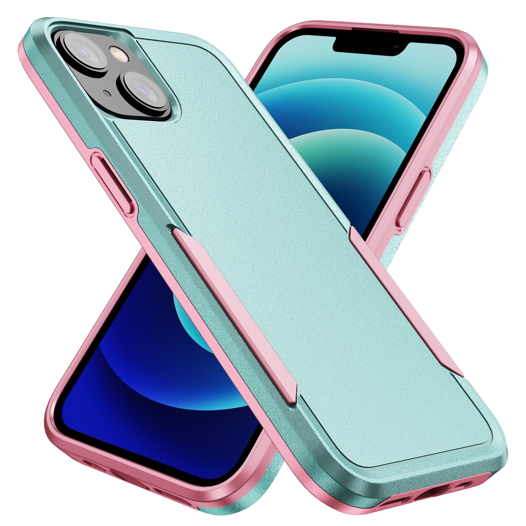 Mantto Case For iPhone 13, Hybrid Premium PC Protection Drop-Tested ...