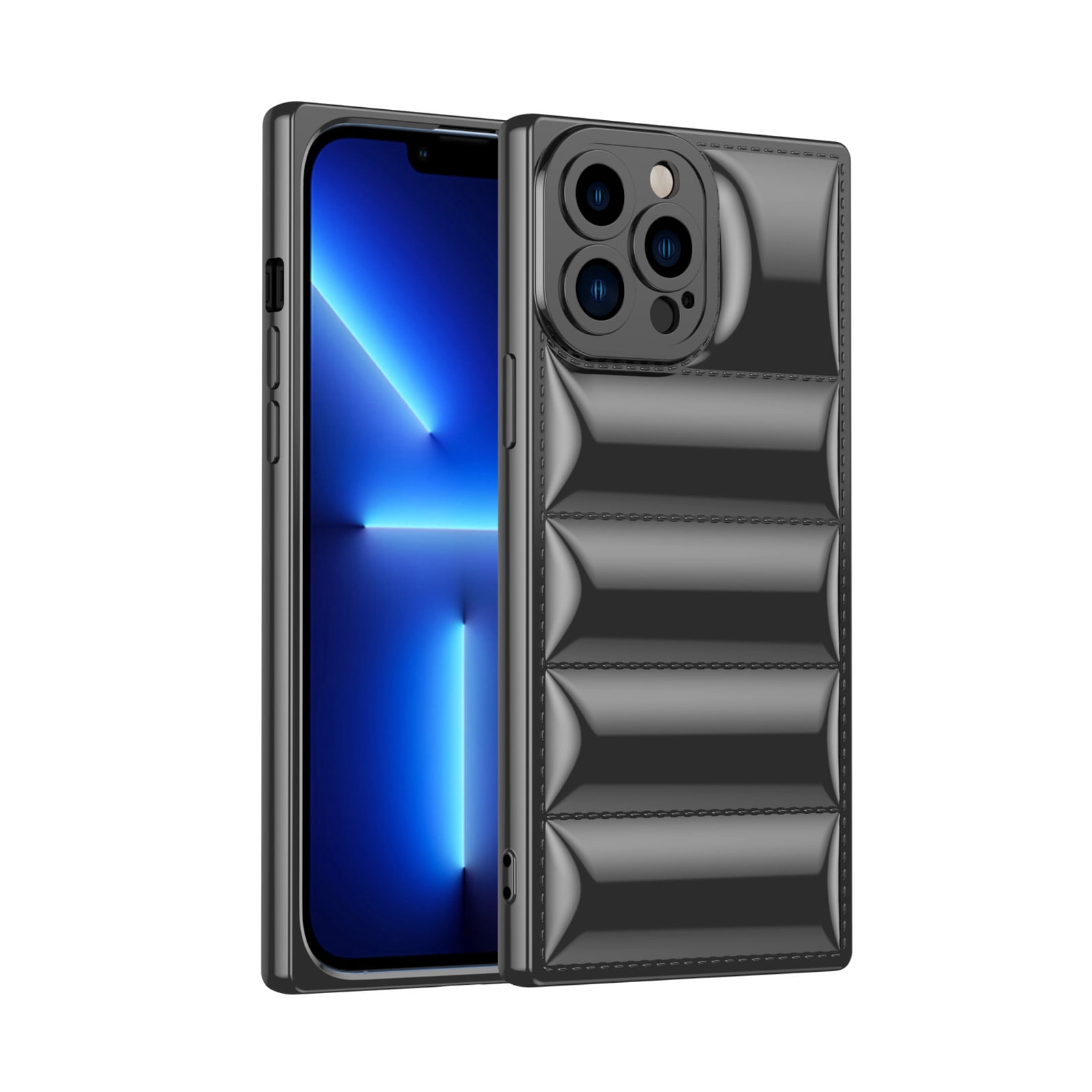 Mantto Case for iPhone 13,Luxury Down Jacket Design Soft Unzip Sofa ...