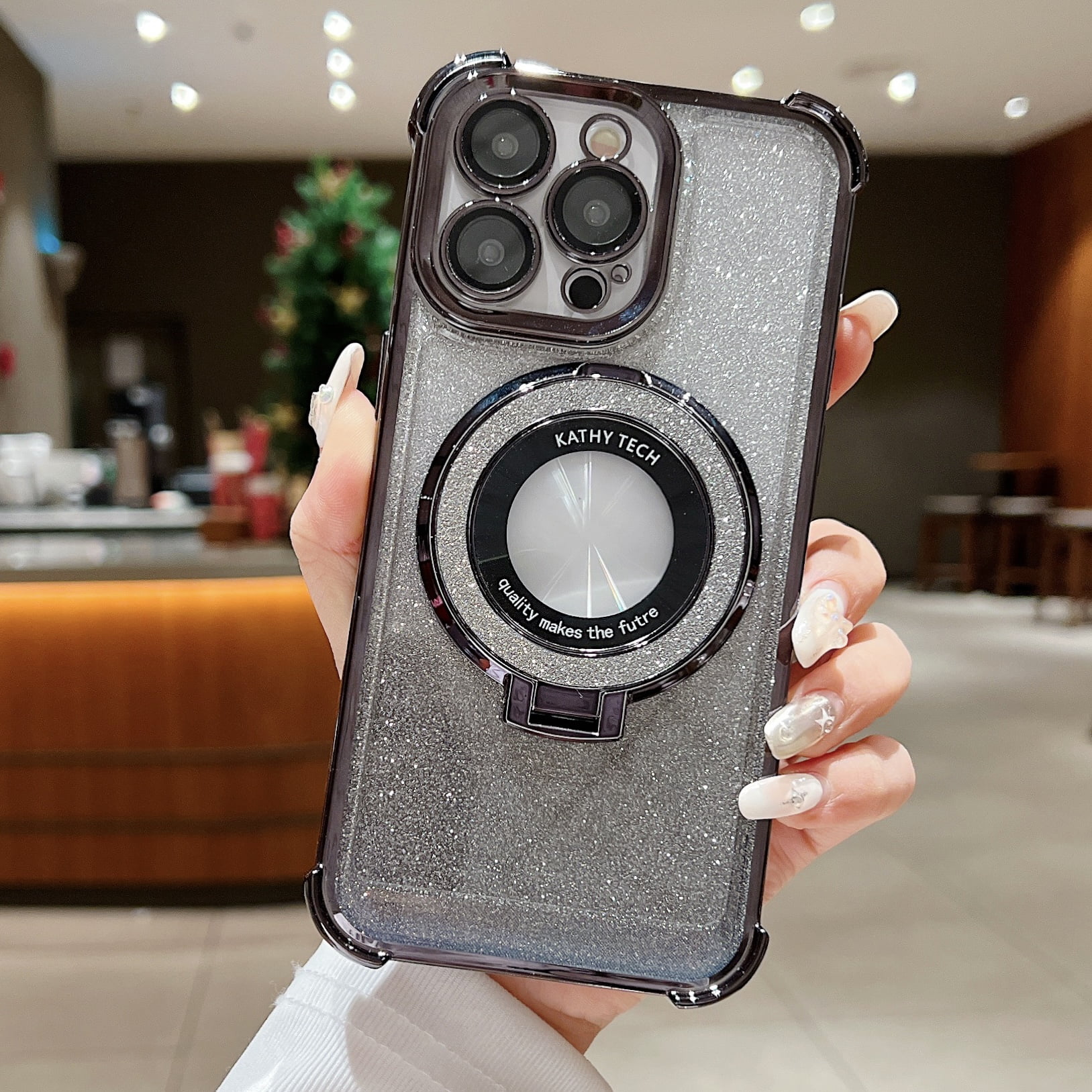 Mantto Case for iPhone 13 Pro, with Camera Lens Protector, Gradient ...