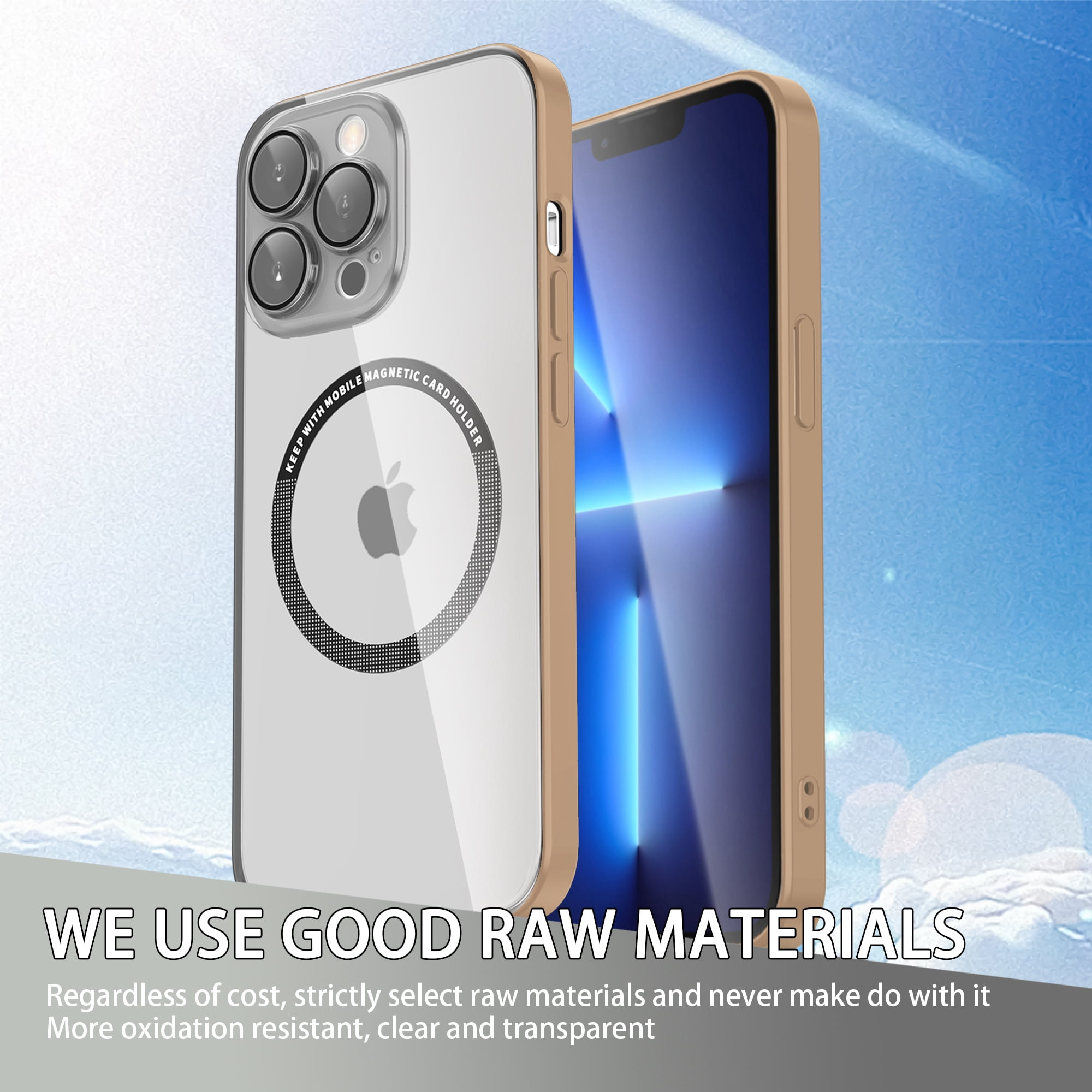 Mantto Compatible with Magsafe for iPhone 12 Pro Clear Case 2020 ...